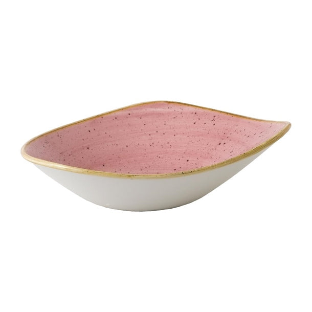 Triangle Bowls Petal Pink 21oz – Hand-Decorated Commercial Tableware ...